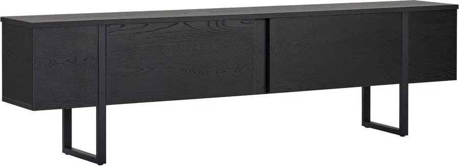 Černý TV stolek 180x50x30 cm Onera – Kalune Design