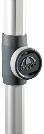Doppler EXPERT 320 cm - slunečník s automatickým naklápěním klikou : Desén látky - 820