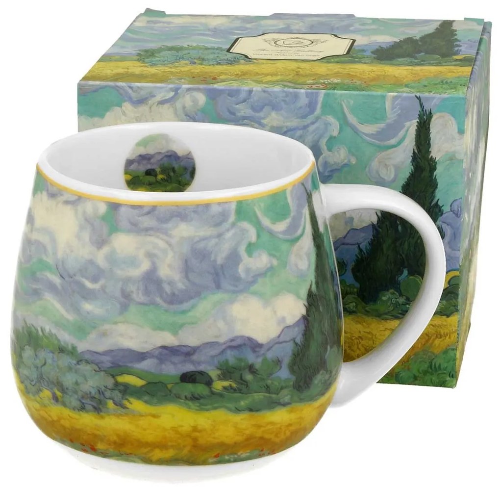 Porcelánový hrnek Van Gogh Wheat Field 430 ml