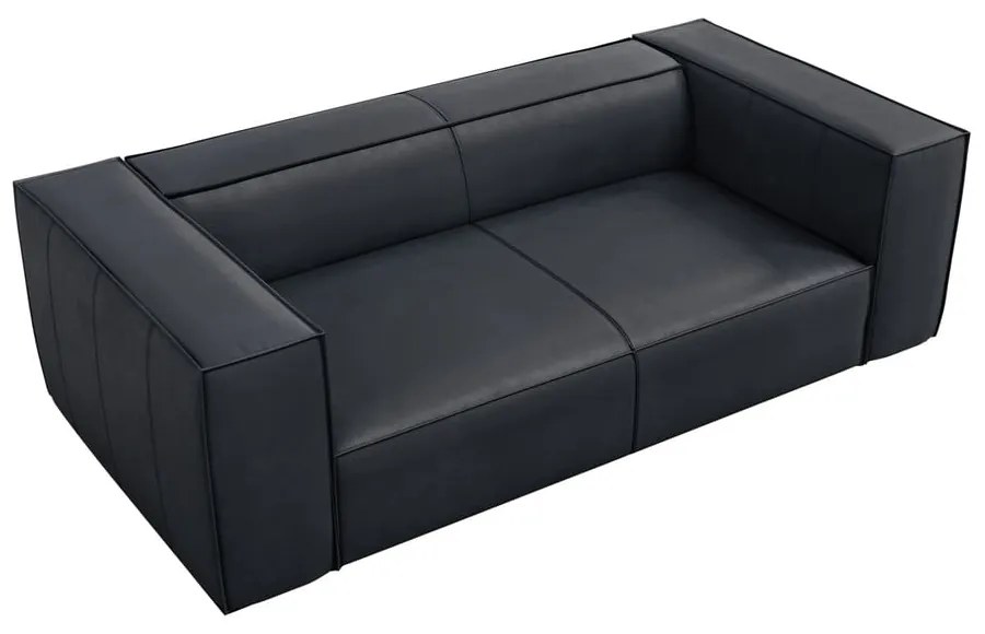 Tmavě modrá kožená pohovka 212 cm Madame – Windsor &amp; Co Sofas