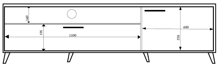Cama Obývací stěna Soul 1
