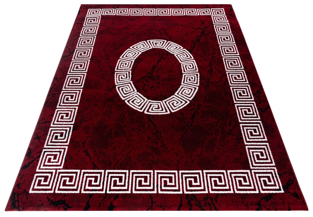 Ayyildiz, Kusový koberec Plus 8009 red, 200x290, červená, obývací pokoj