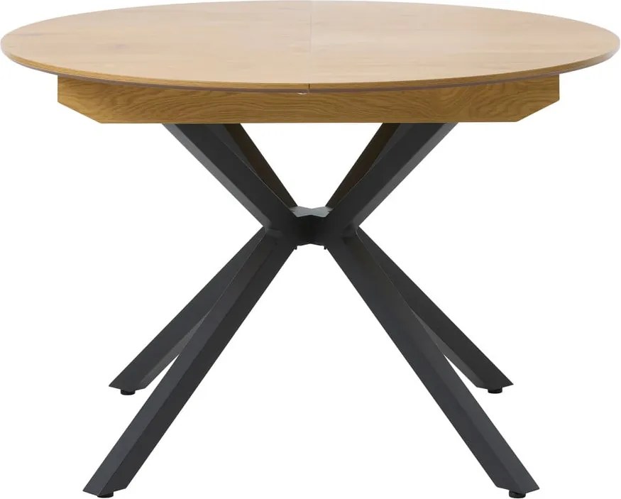 Kulatý rozkládací jídelní stůl s přídavnou deskou ø 120 cm Cesura – Unique Furniture