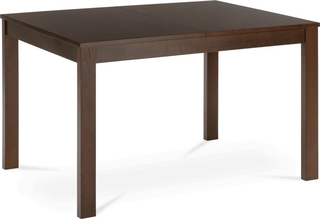 Jídelní stůl rozkládací 120-150x80 cm, mdf, ořech, BT-6778 WAL