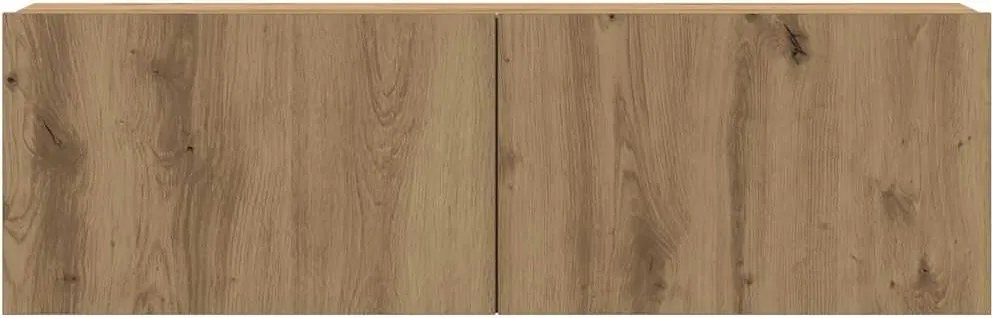 Nástěnné TV skříňky 6 ks dub artisan kompozitní 3328970