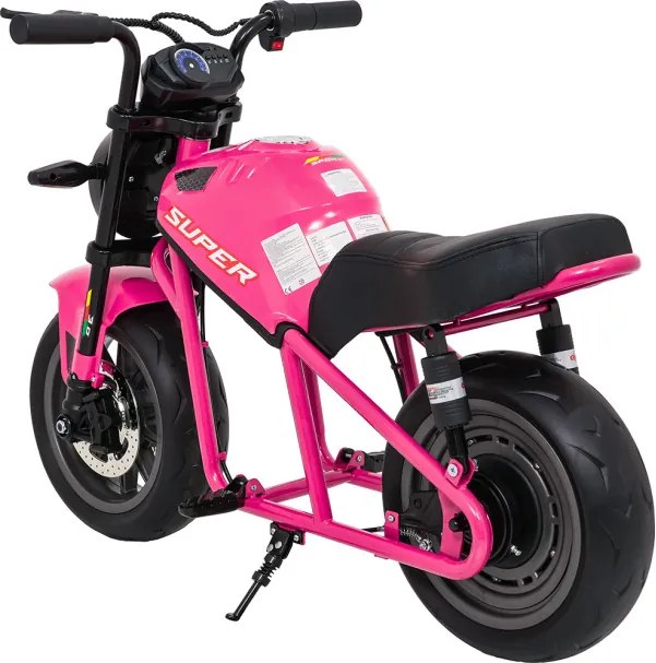 Elektrická motorka SUPERMOTO růžová