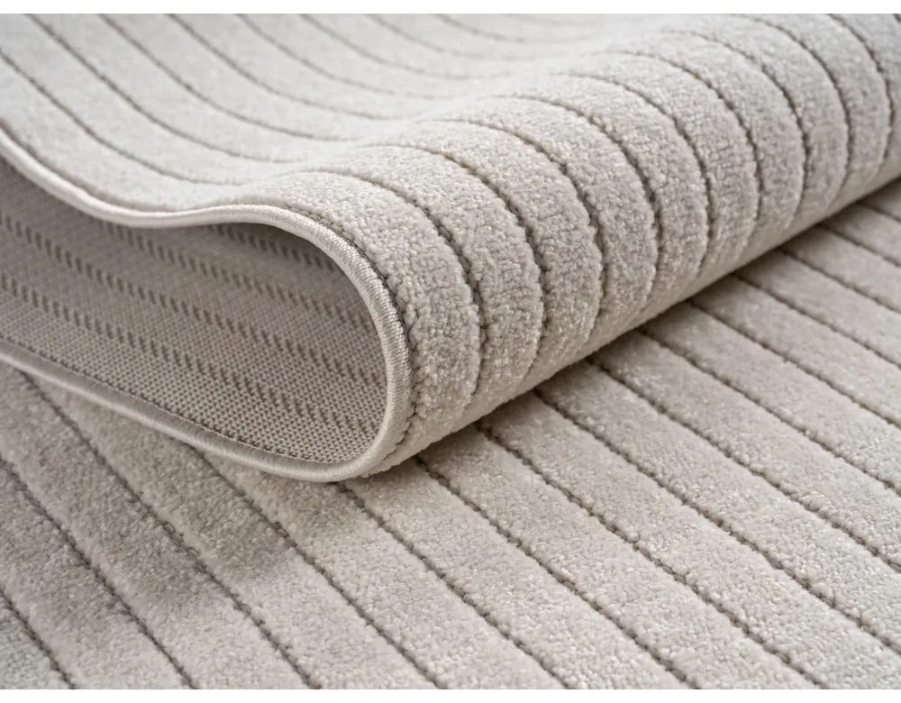 Krémový kulatý vnitřní a venkovní koberec ø 80 cm Nova 1202 – Ayyildiz Carpets