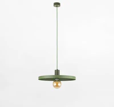 Závěsná lampa SILA GREEN PEAPOD fi 44,5 cm.