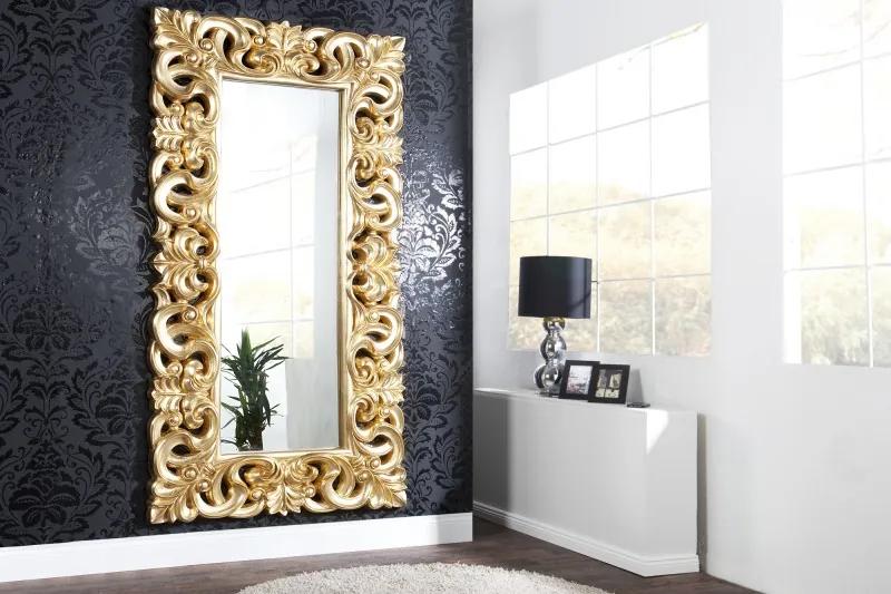 Zrcadlo Venice zlaté vintage 180cm