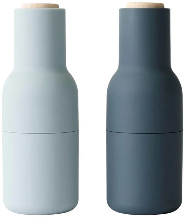 OnaDnes -20% Audo CPH Set dvou modrých silikonových mlýnků na sůl a pepř AUDO GRINDER 20,5 cm