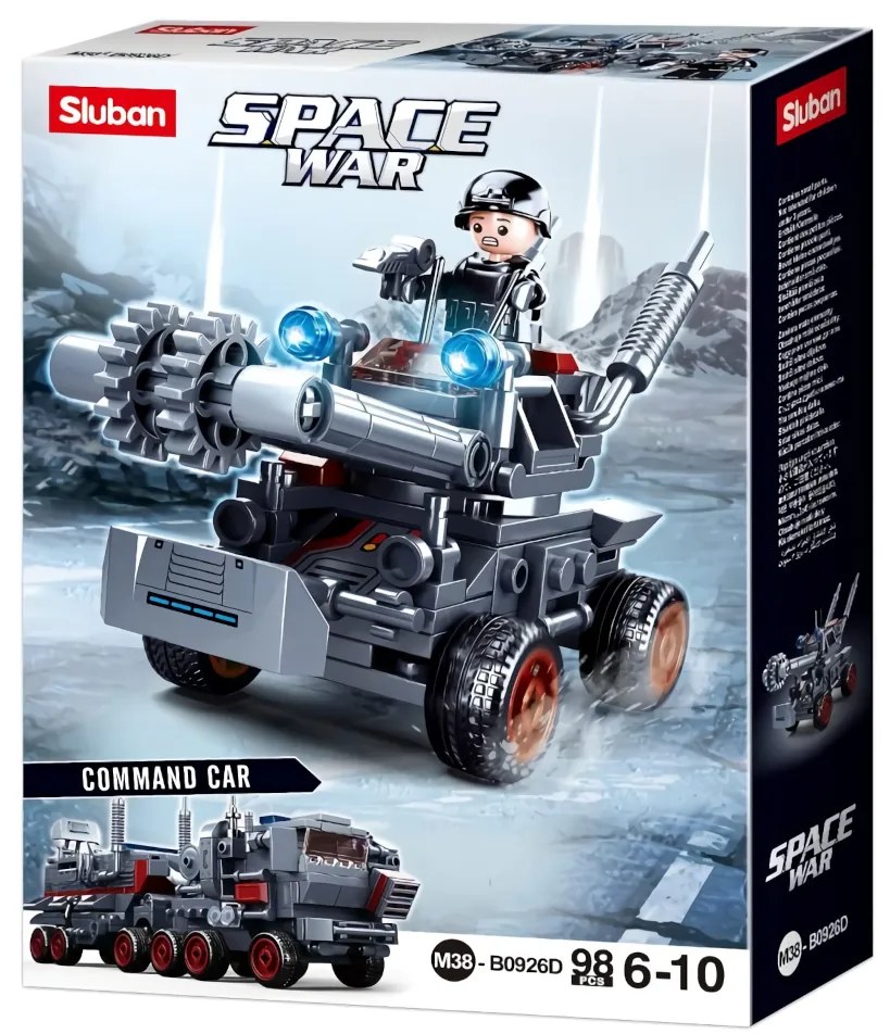 Sluban Space War M38-B0926D Útočný vůz