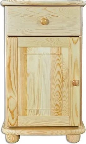 Casarredo - Komfort nábytek Komoda DK-159, 1D1S, masiv | barva: moření olše