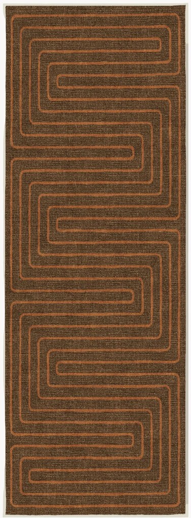 Pratelný běhoun's nízkým vlasem Labyrinth By Jonathan Adler