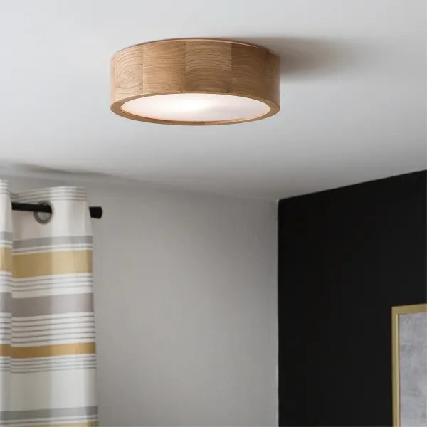 Brilagi - LED RGBW Stmív. strop. sv. CARVALHO 1xE27/9W/230V Wi-Fi dub pr. 27,5