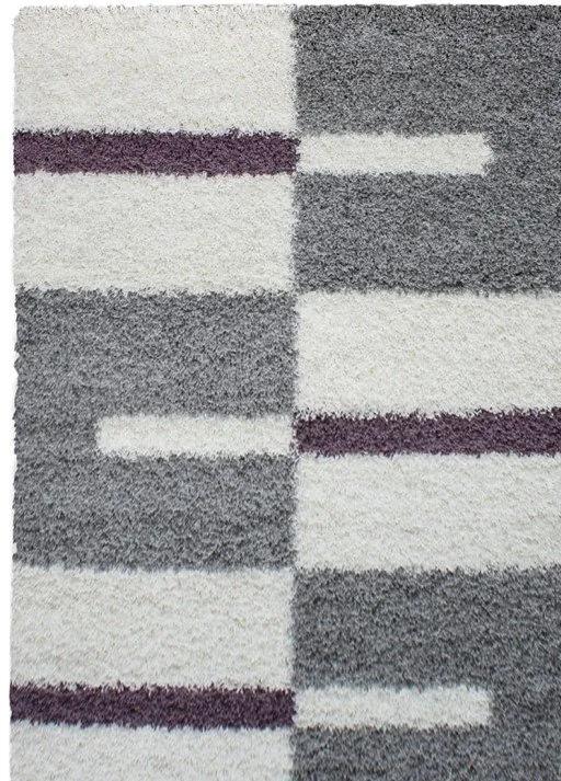 Kusový koberec Gala 2505 lila - 60 x 110 cm