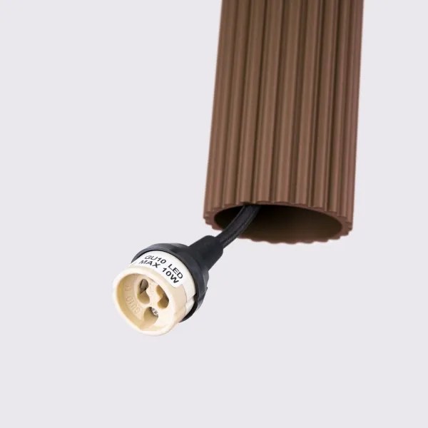 Brilagi - LED Lustr na lanku CRESTO 1xGU10/10W/230V hnědá