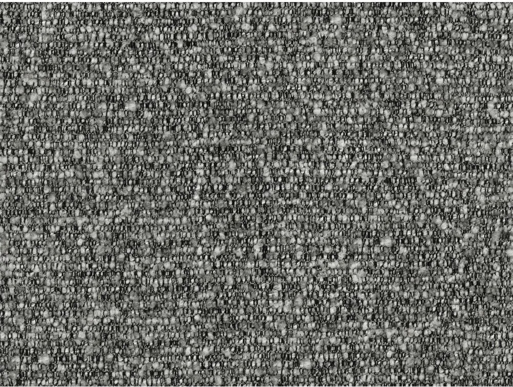 Tmavě šedá čalouněná dvoulůžková postel s úložným prostorem s roštem 200x200 cm Elizabeth – Micadoni