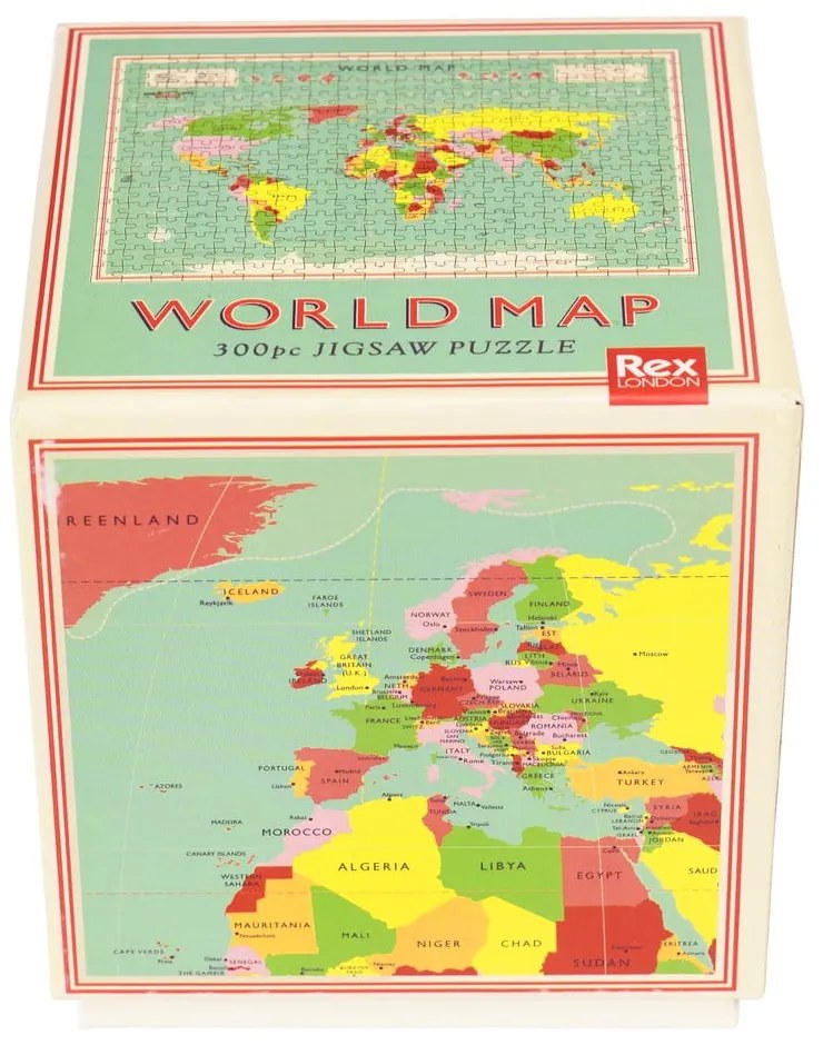 Dětské puzzle Rex London World Map