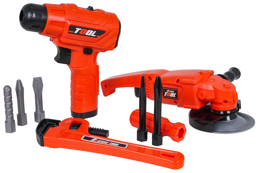 RKToys Dětská sada nářadí s taškou 42 dílů