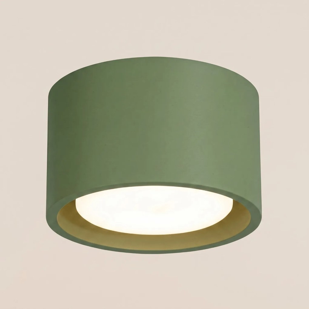Sollux Lighting Stropní svítidlo MODO 1 olivově zelené GX53