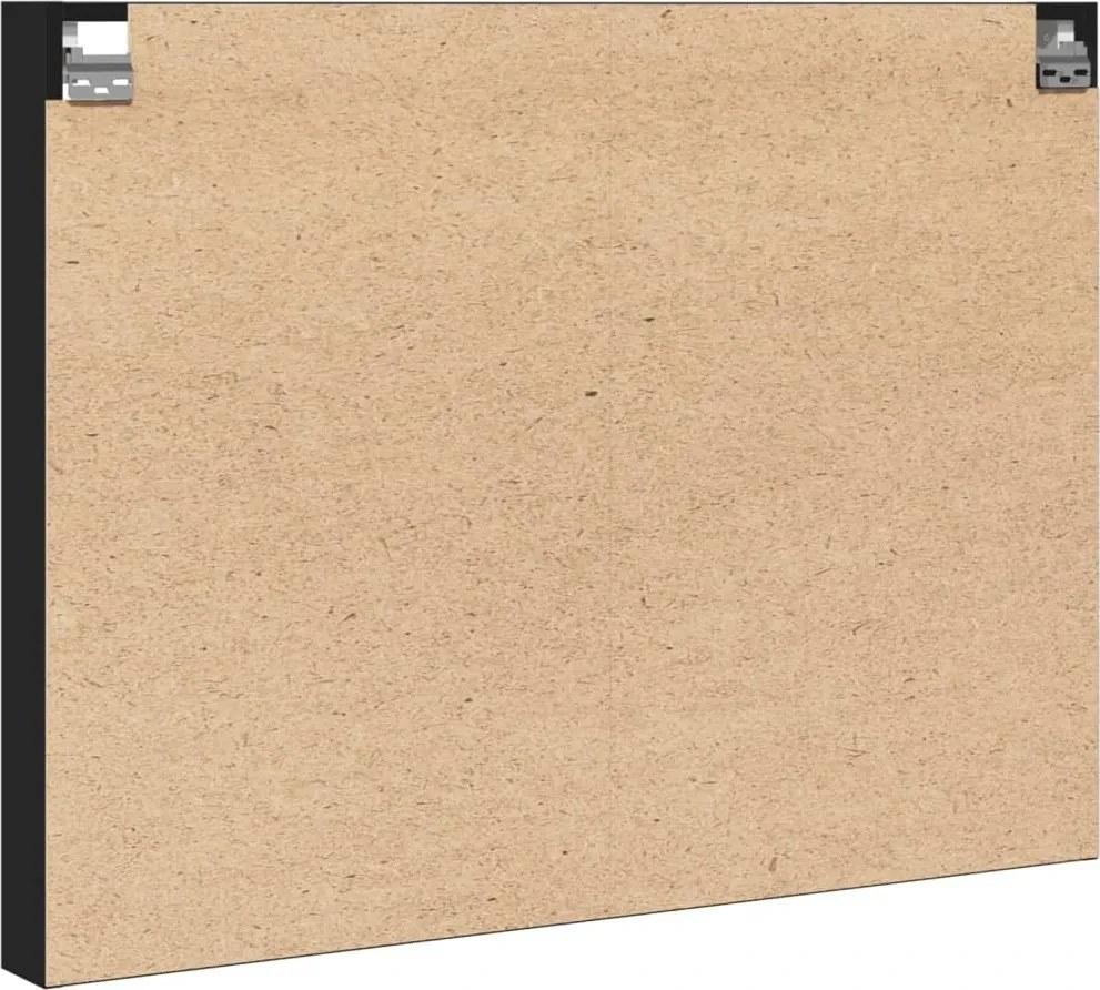 vidaXL Vitrína 100 x 8,5 x 75 cm kompozitní dřevo [847936] Barva: šedá sonoma