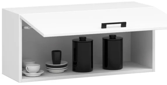 Horní kuchyňská skříňka OLIWIA W80 G1 bílá