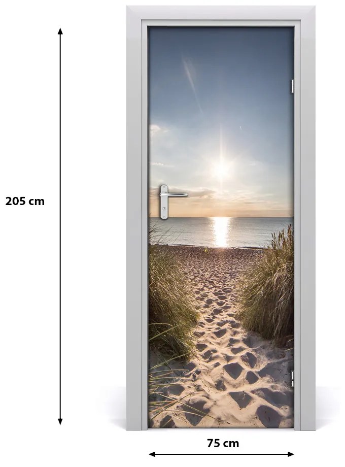 Fototapeta na dveře samolepící duny 75x205 cm