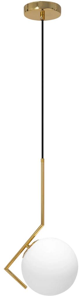 Toolight - Závěsná stropní lampa Sphera - zlatá - APP429-1CP