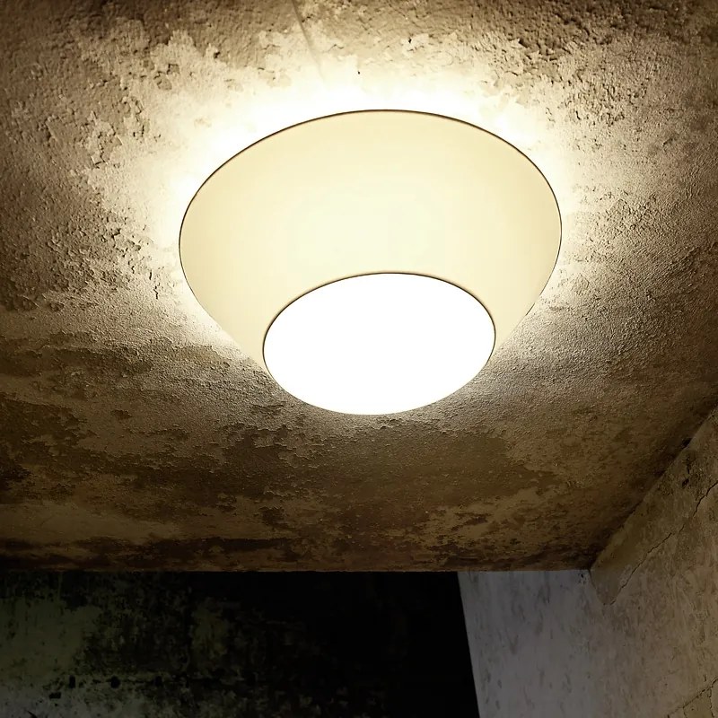 LND Design Lampa Halo 70cm LCF070, stropní, černá