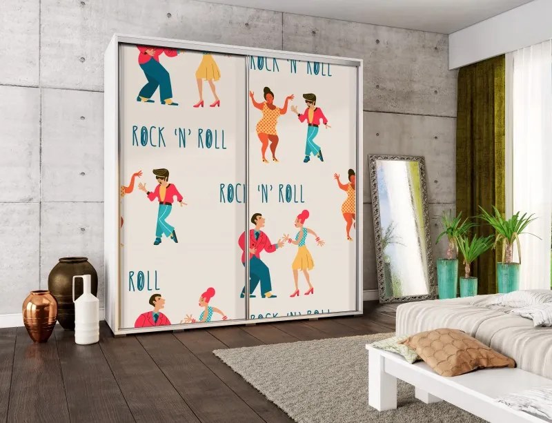 Šatní skříň PENELOPA 205 Disco 2