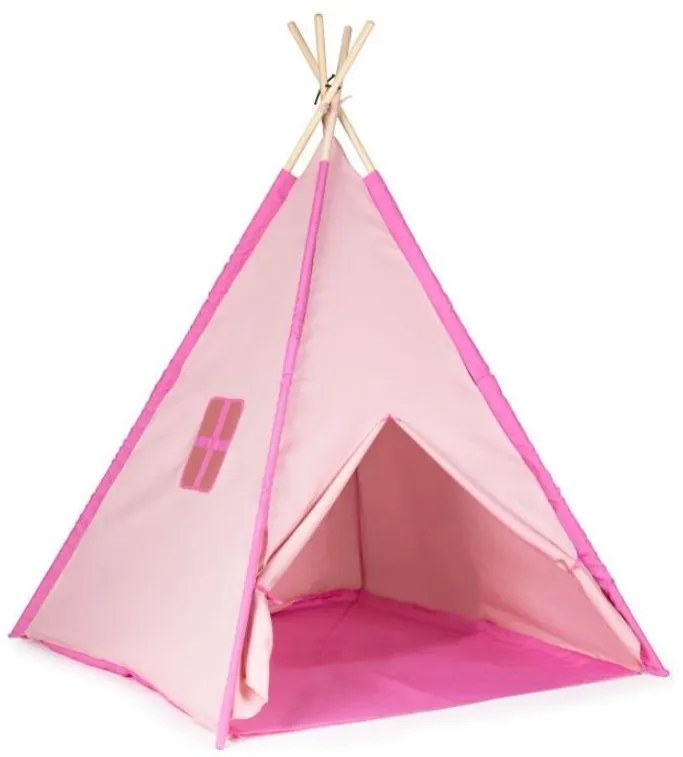 ECOTOYS Dětský stan Teepee PINKY