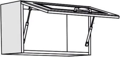 Spodní skříňka Rustic VH60/36 B - bílá