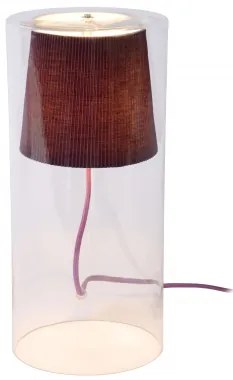 Lucide TINA - stolní lampa - Ø 15 cm - G9 - Fialová 78574/01/39