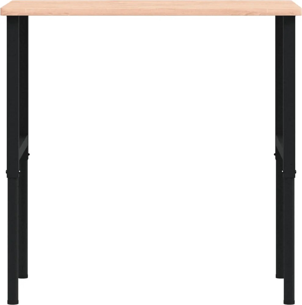 Pracovní stůl 100 x 60 x (71,5–98) cm masivní buk obdélníkový 3309682
