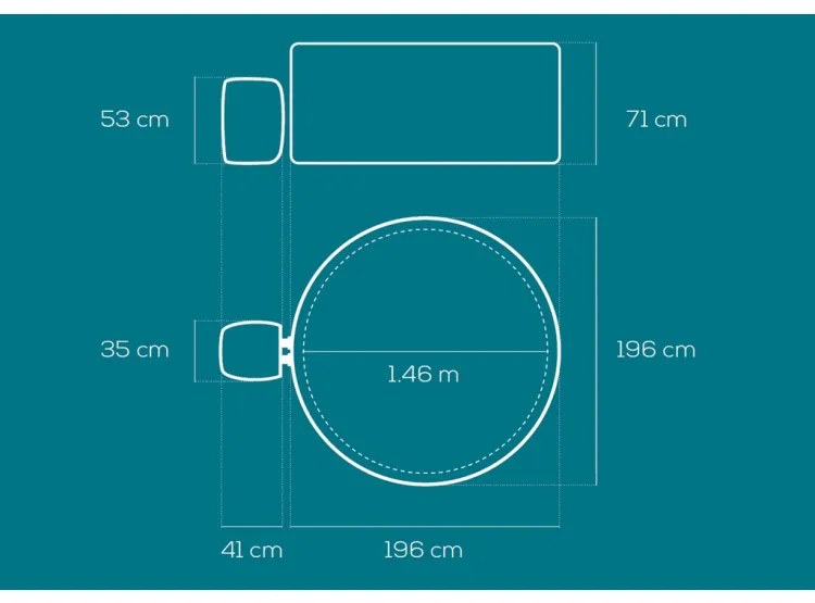 BESTWAY 60019 - Vířivka LAY-Z-SPA Honolulu AirJet