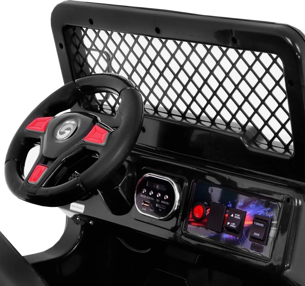 Ramiz Dětské terénní auto na baterie Raptor Drifter černé