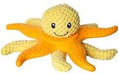 KIWI WALKER s.r.o Hračka pes OCTOPUS & STARFISH plyš,TPR oranž.27cm Kiwi