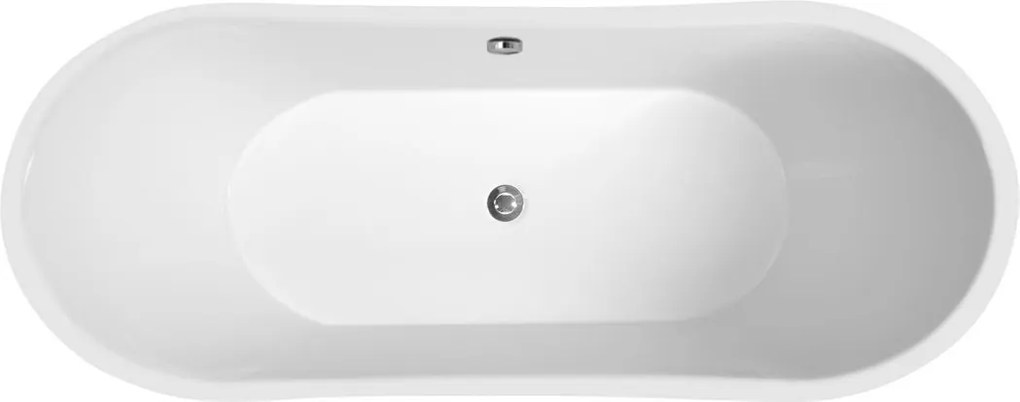 Polysan OXFORD volně stojící vana 160,7 x 65,3 x 65 cm bílá 94151