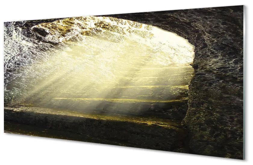 akrylový obraz Schody 125x50 cm