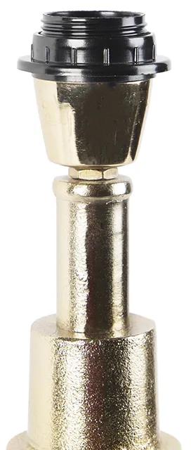 Art Deco stolní lampa zlatá bez stínidla - Diverso