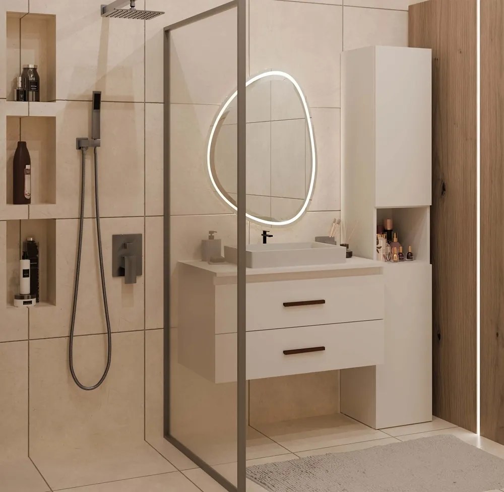 Skříňka pod umyvadlo NEL 80 béžová