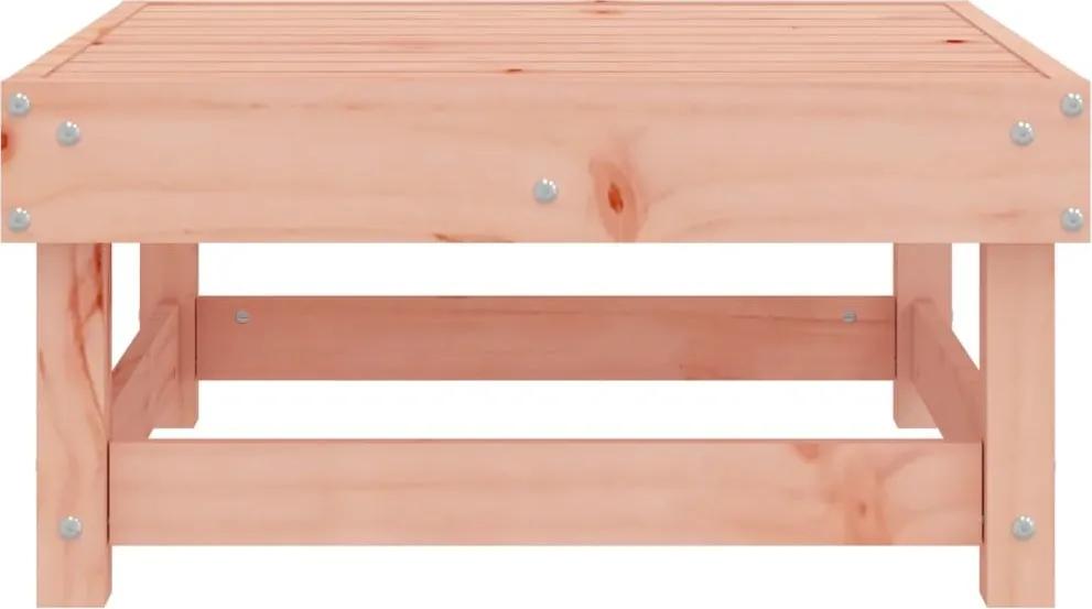 vidaXL Zahradní podnožka černá masivní borové dřevo [825385] Barva: Medově hnědá borovice