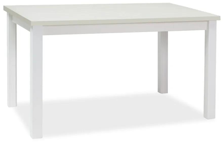 MAXIVA Jídelní stůl - ADAM, 120x68, bílá