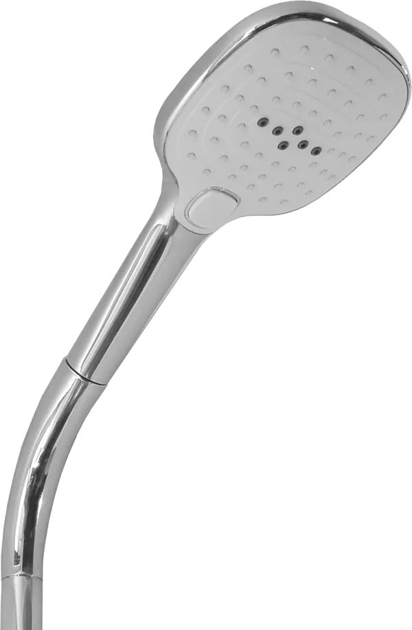 Mereo Mereo, Sprchová souprava, třípolohová sprcha, šedostříbrná hadice, horní držák sprchy, CB900F