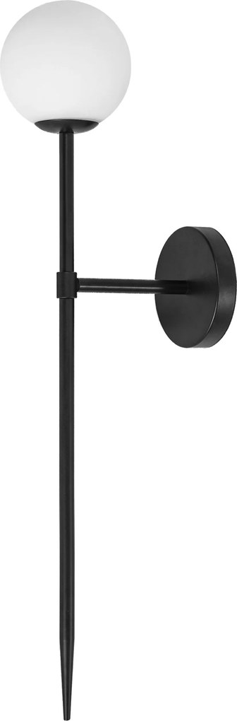 Toolight - Moderní nástěnné svítidlo 75cm APP579-1W, černá, OSW-08758
