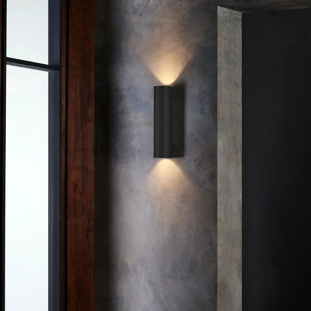 AST 1428009 Venkovní nástěnné svítidlo Ava 300 2x6W GU10 černá - ASTRO Lighting
