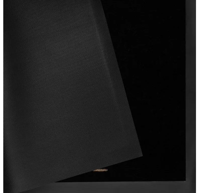 Hanse Home Collection koberce Protiskluzová rohožka Printy 103797 Black Creme Rozměry koberců: 40x60