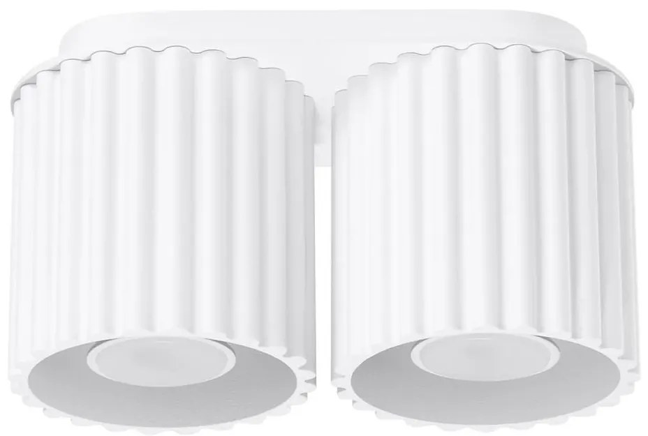 Sollux  SL.1780 - Bodové svítidlo AURA 2xGU10/10W/230V bílá SL.1780