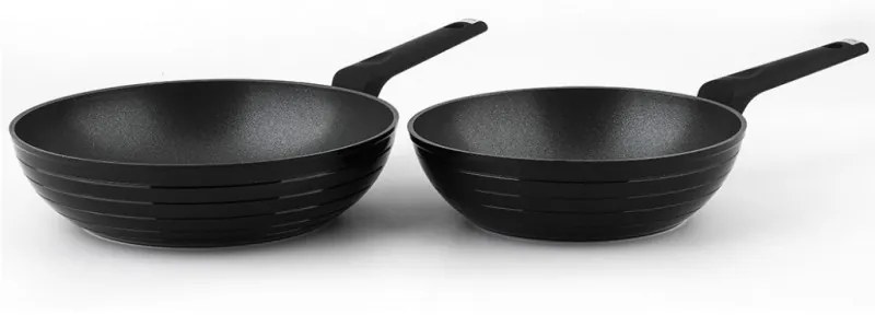 CS SOLINGEN Pánev WOK s nepřilnavým povrchem sada 2 ks MONHEIM 24 / 28 cm CS-079116