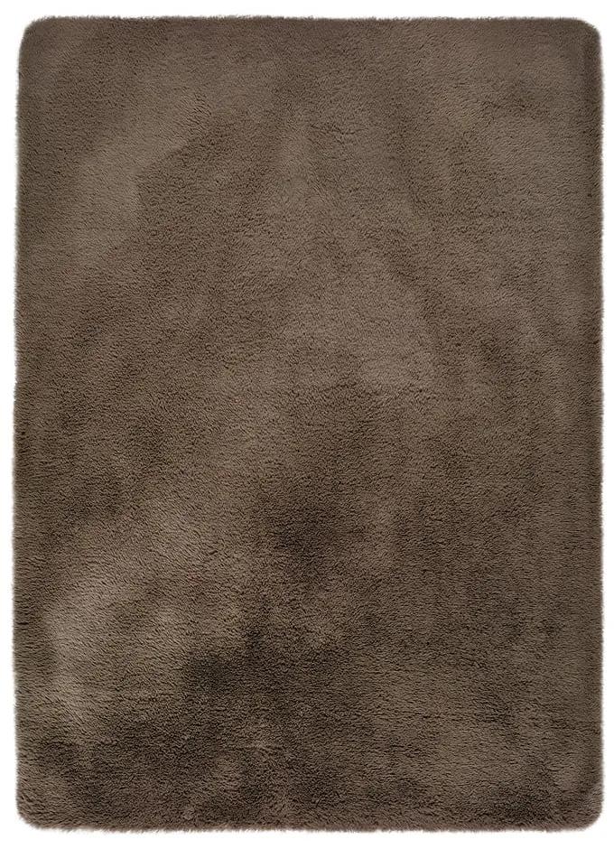 Hnědý koberec Universal Alpaca Liso, 140 x 200 cm